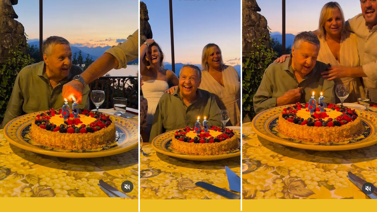 Taac! Renato Pozzetto riappare nel video del suo compleanno: le risate ...