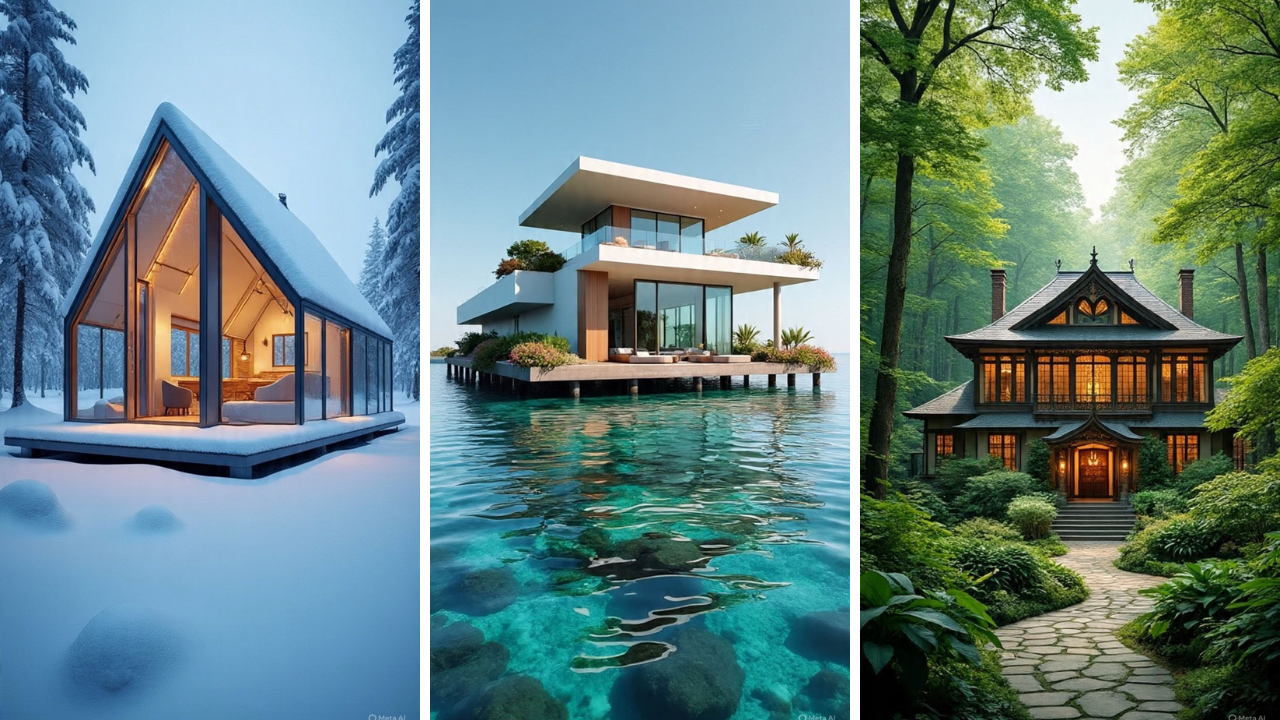 Optical Illusion Personality Test: What Your Dream Home Says About You