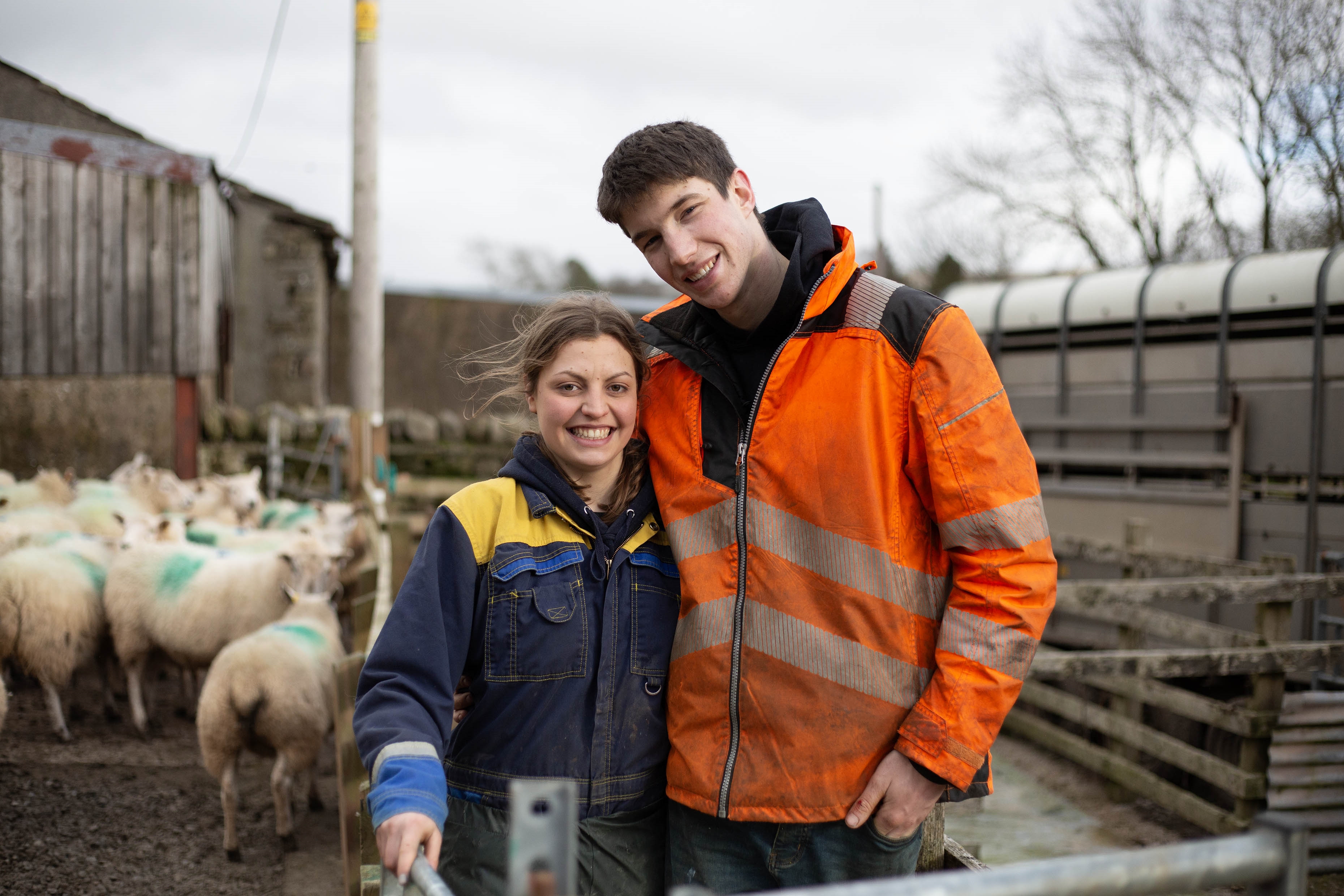 Life in the Dales' Reuben Owen helps girlfriend save lamb from 'life ...