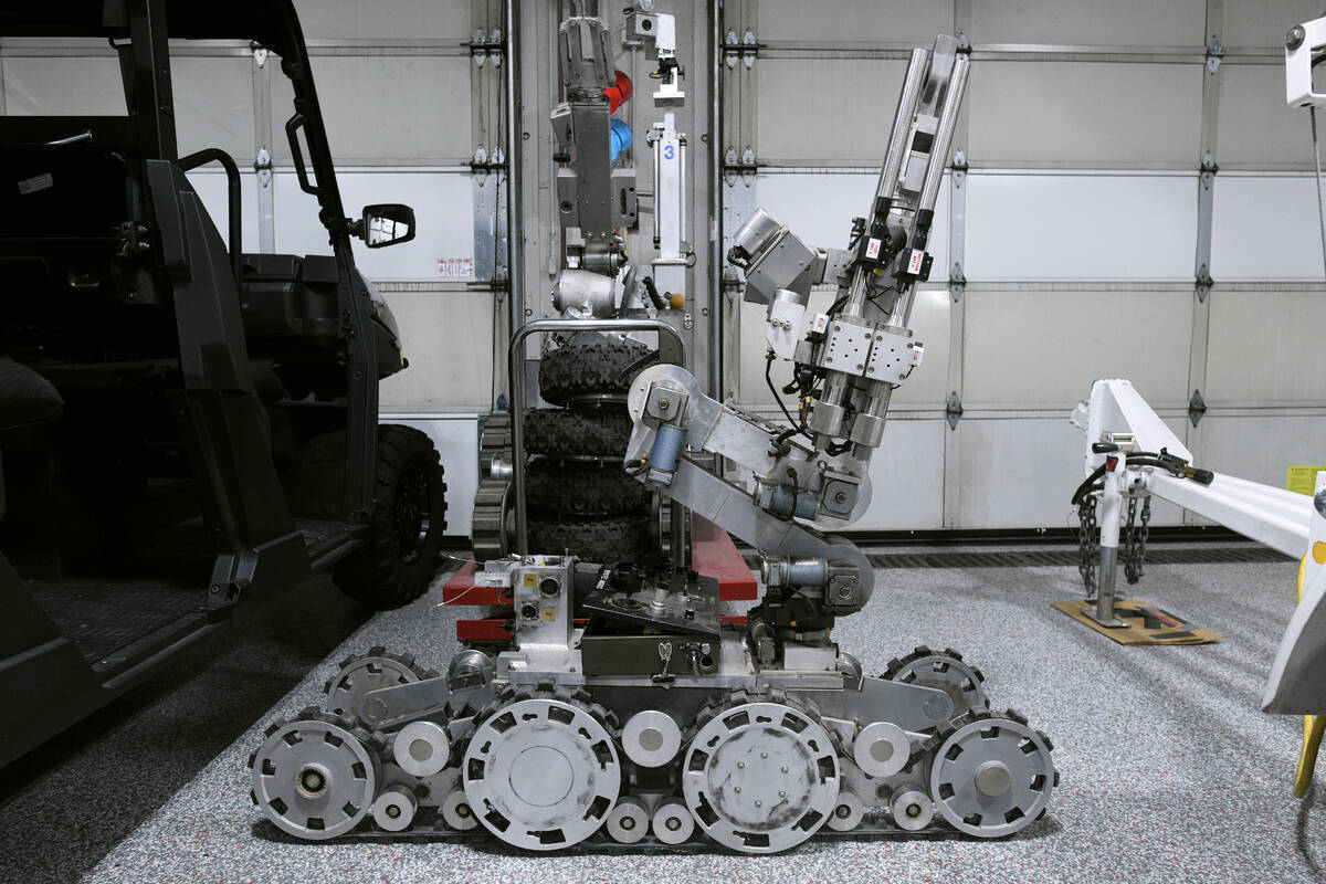 Las Vegas’ first female bomb squad commander living her dream