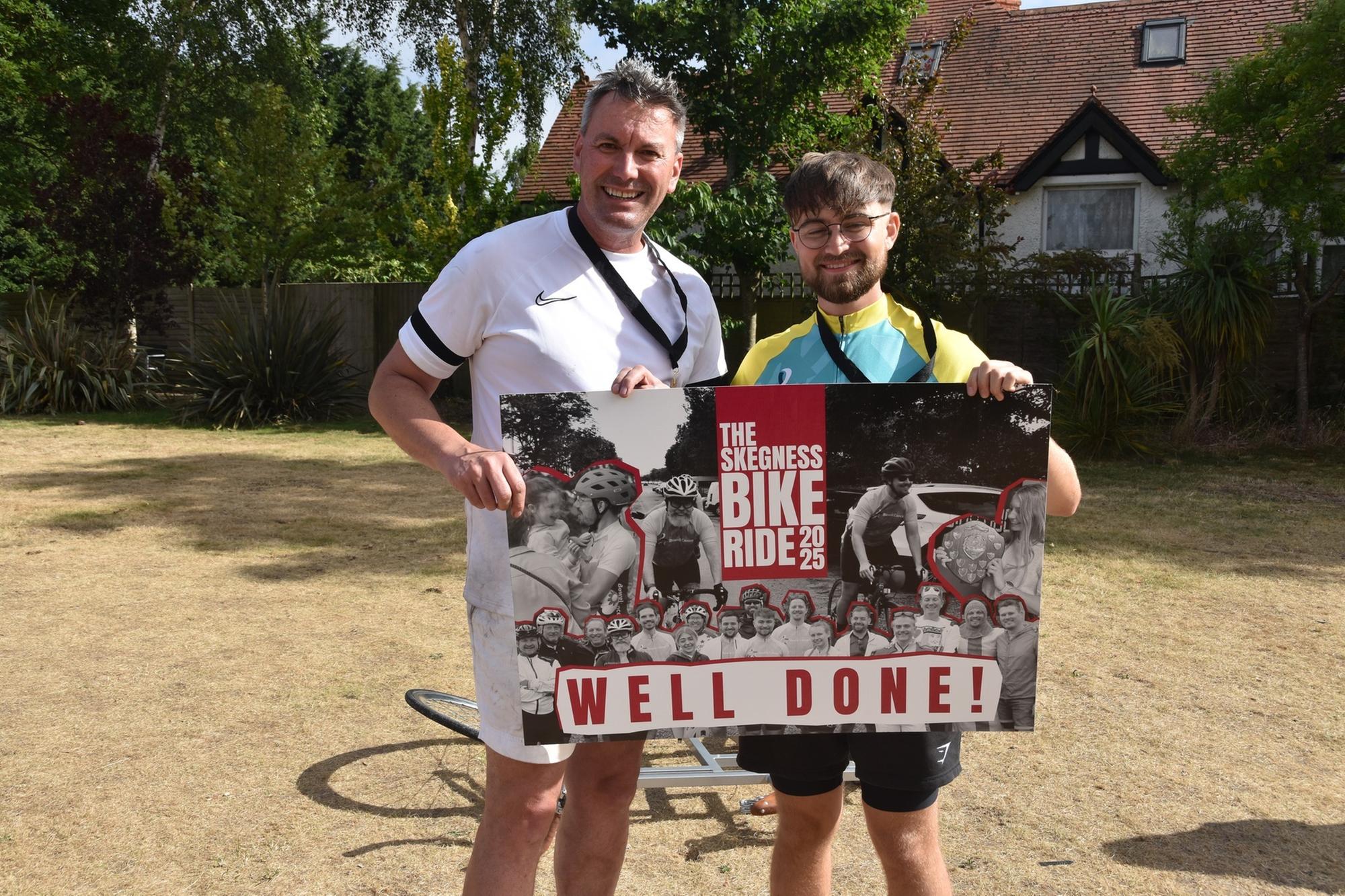 'Ready, Skeggy, Go': Over £5,000 raised in annual charity cycle from ...