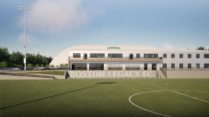 Boston Legacy FC reveals plan to build $27M training facility in Brockton