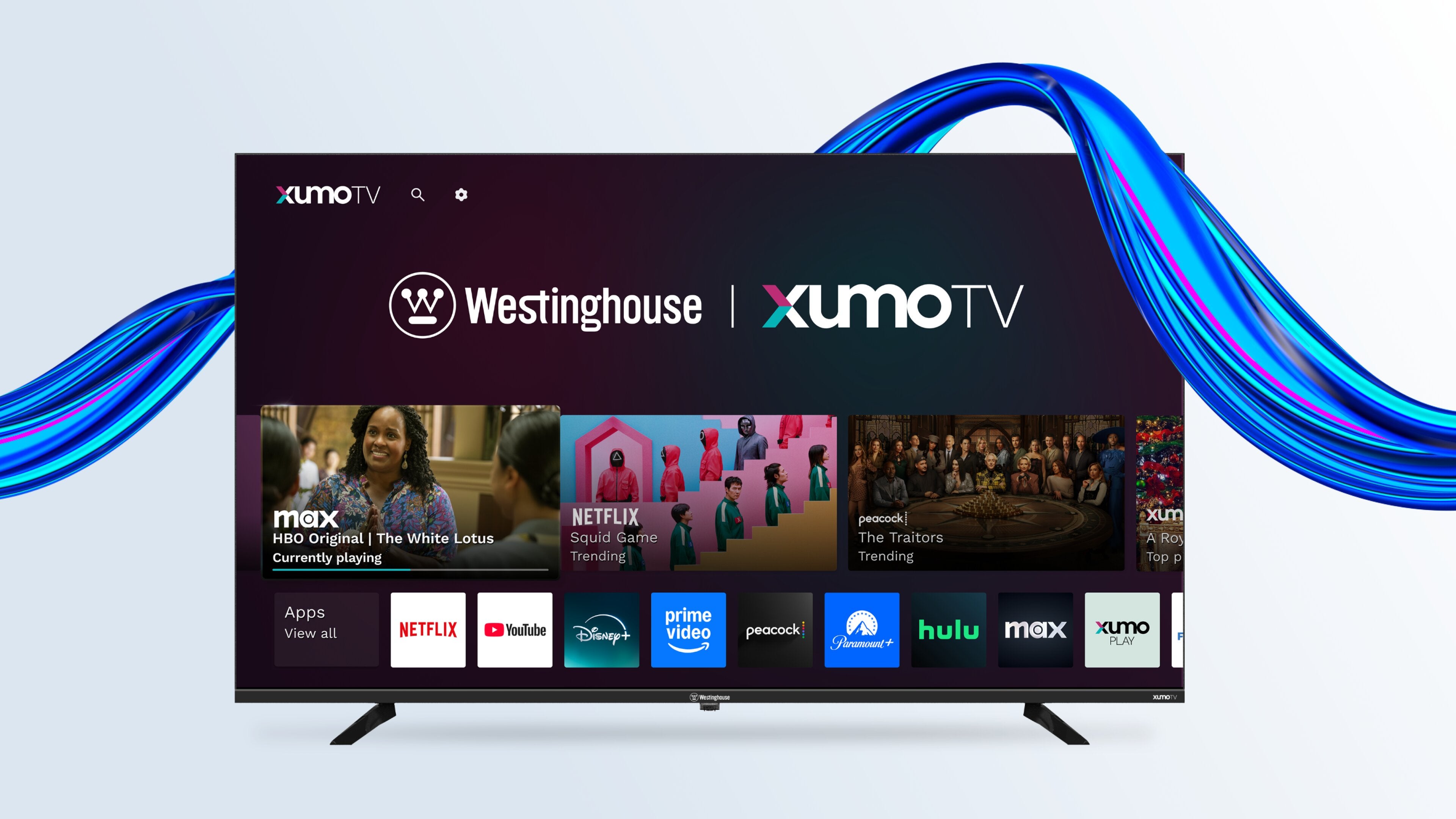 Xumo announces new line of smart TVs are now available.