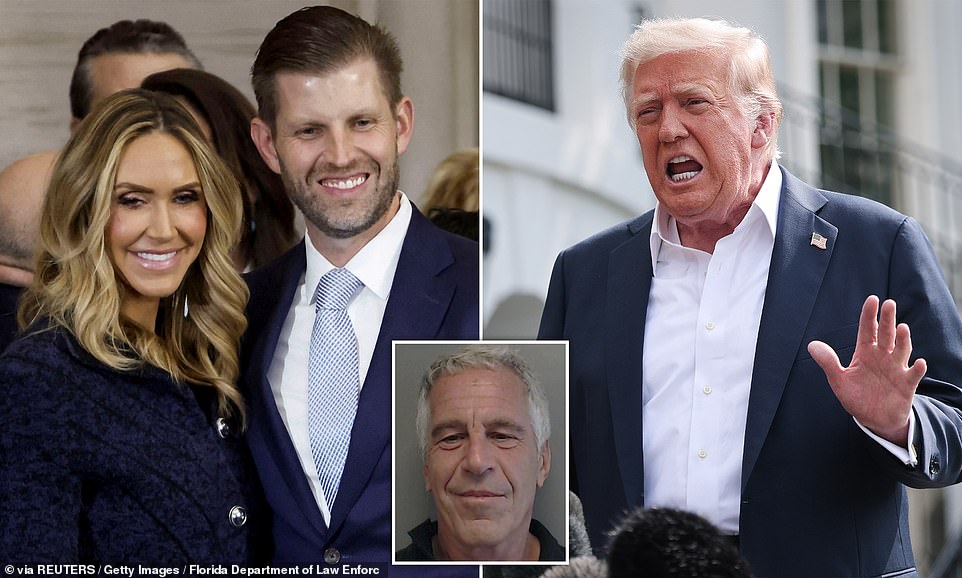 Lara Trump breaks ranks with her father-in-law with Epstein demand