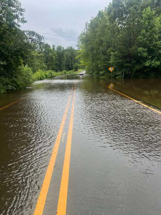 Nearly all roads open after flooding in Prince George County