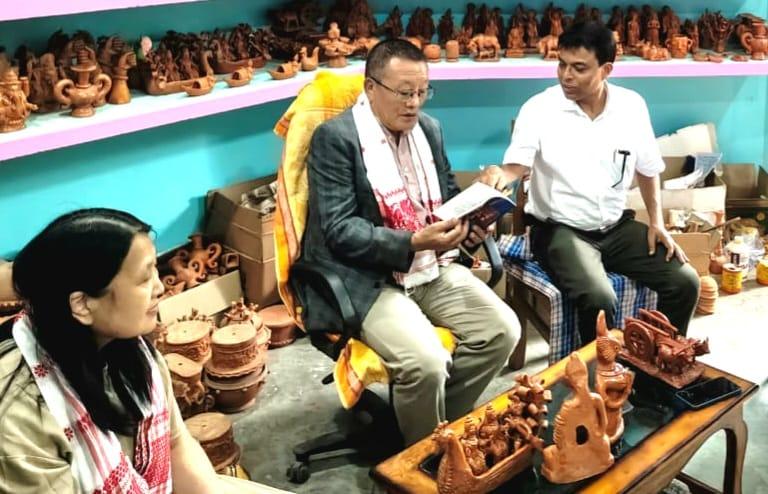 Bhutan Consul General visits Dhubri's Asharikandi to explore terracotta ...