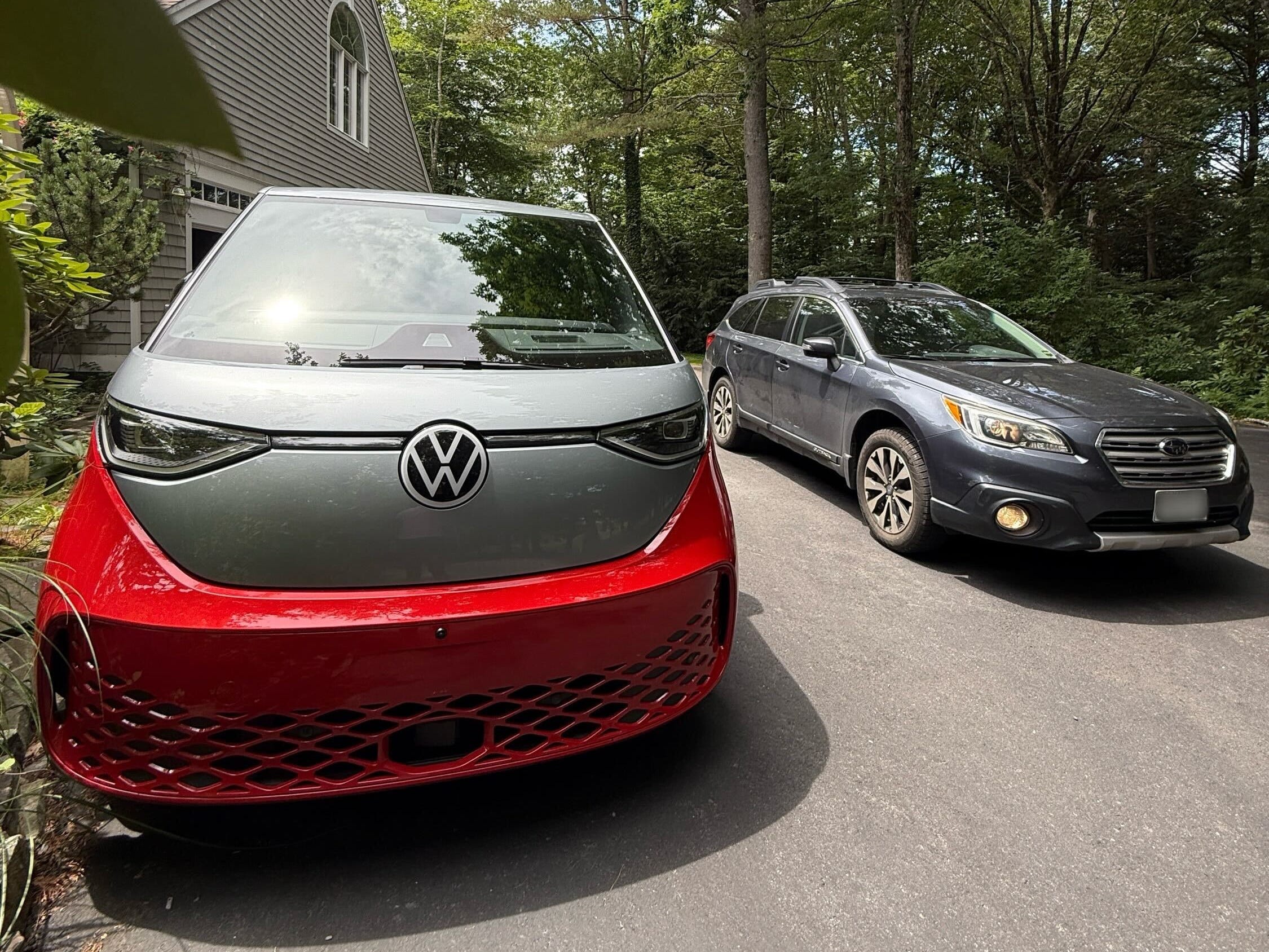My family of 5 outgrew our Subaru Outback. We test drove the Volkswagen ...