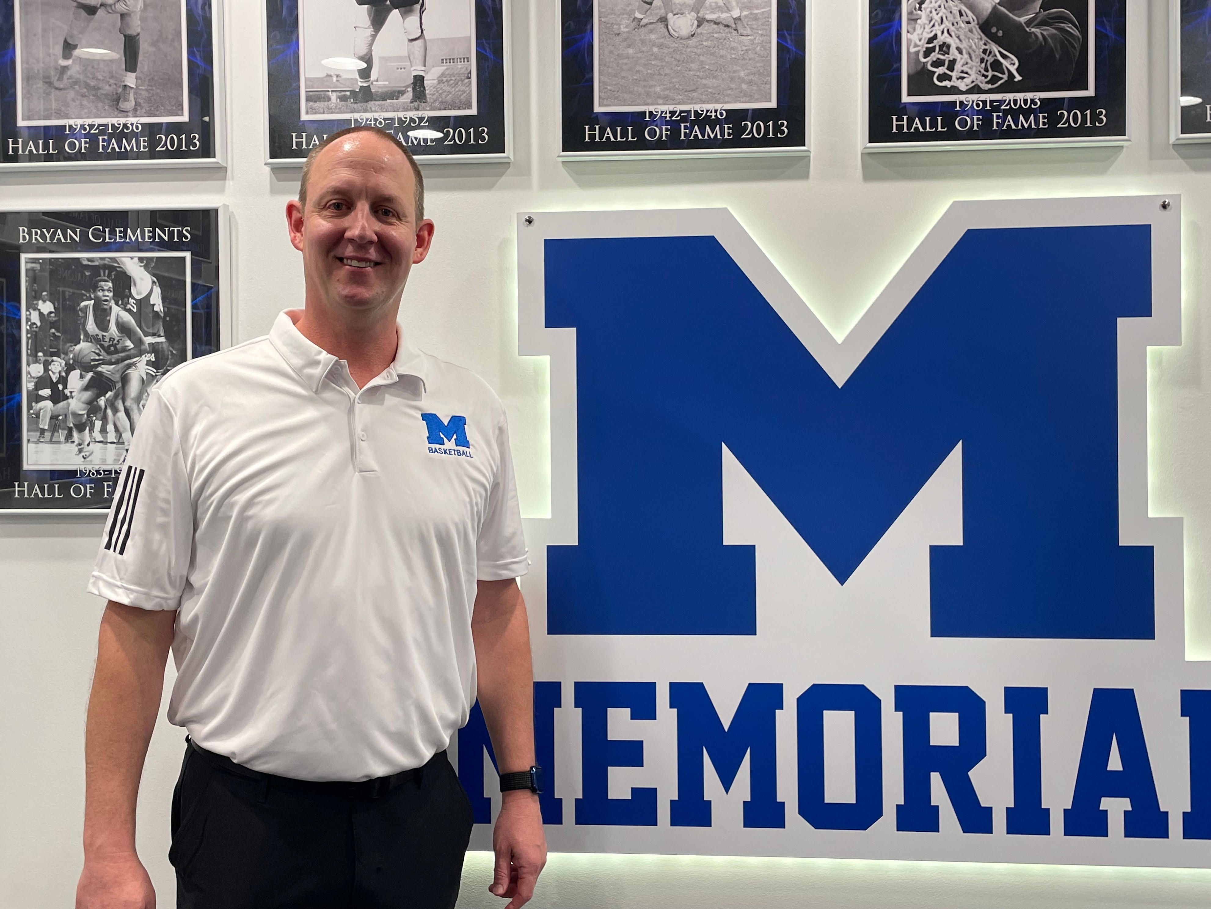Jared Swanson has been named Memorial High School boys basketball coach