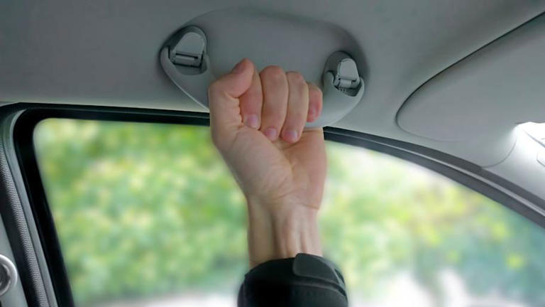 The Real Reason Cars Have Those Grab Handles Above the Doors