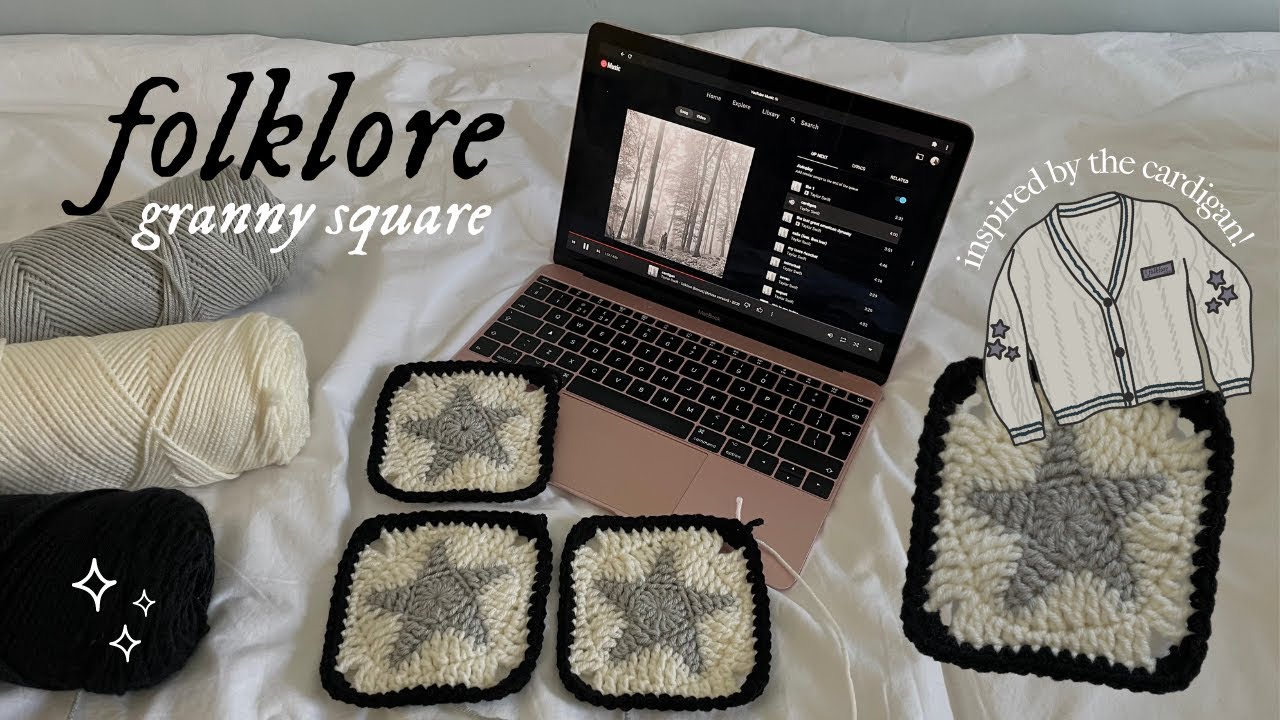 Crochet tutorial for beginners: Folklore granny square