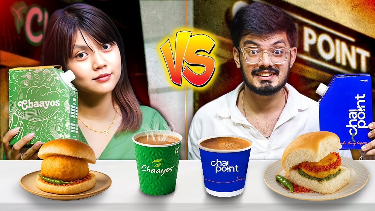 Chaayos vs Chai Point: Who Makes the Better Chai & Vada Pav? | Monsoon ...