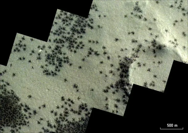 NASA finally figures out what’s up with those “Mars spiders”