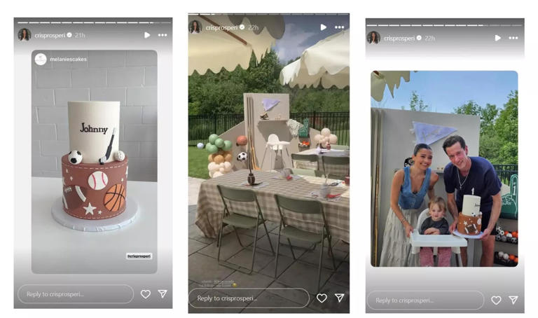 Jordan Binnington and Cris Prosperi celebrate son Johnny’s first ...