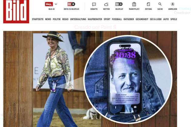 Corinna emociona al mundo con la primera imagen de Michael Schumacher ...