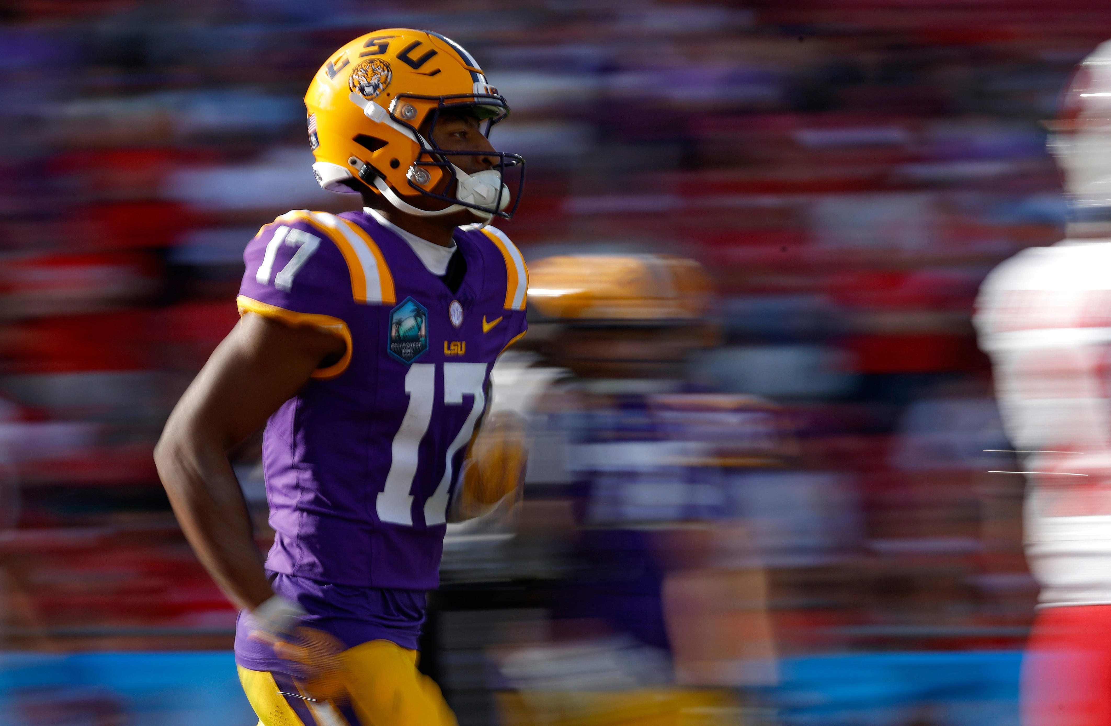 LSU football wide receiver Chris Hilton reveals Garrett Nussmeier's ...