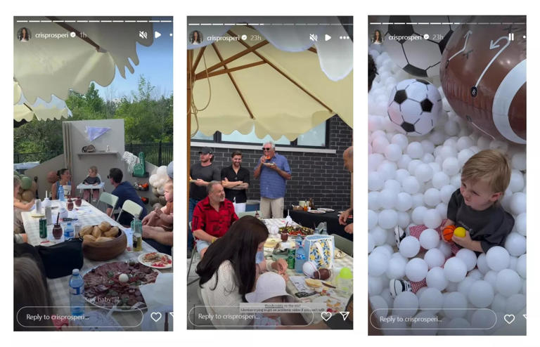 Jordan Binnington and Cris Prosperi celebrate son Johnny’s first ...