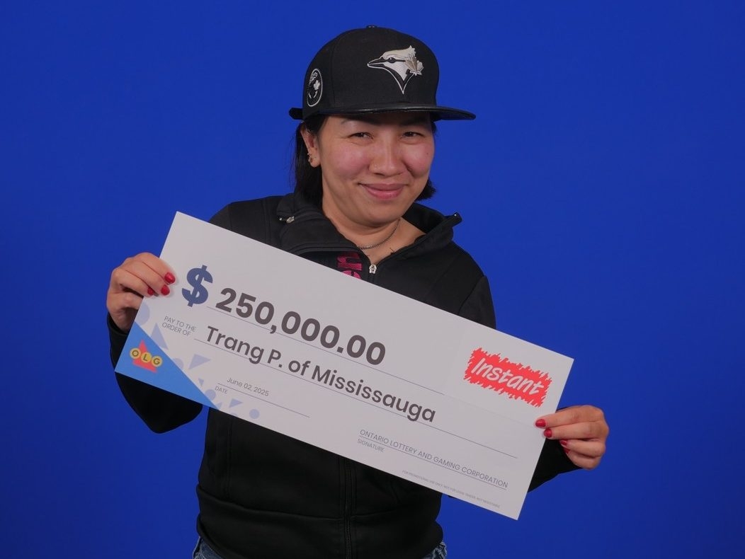 Mississauga woman who split $60M with co-workers hits lotto jackpot again