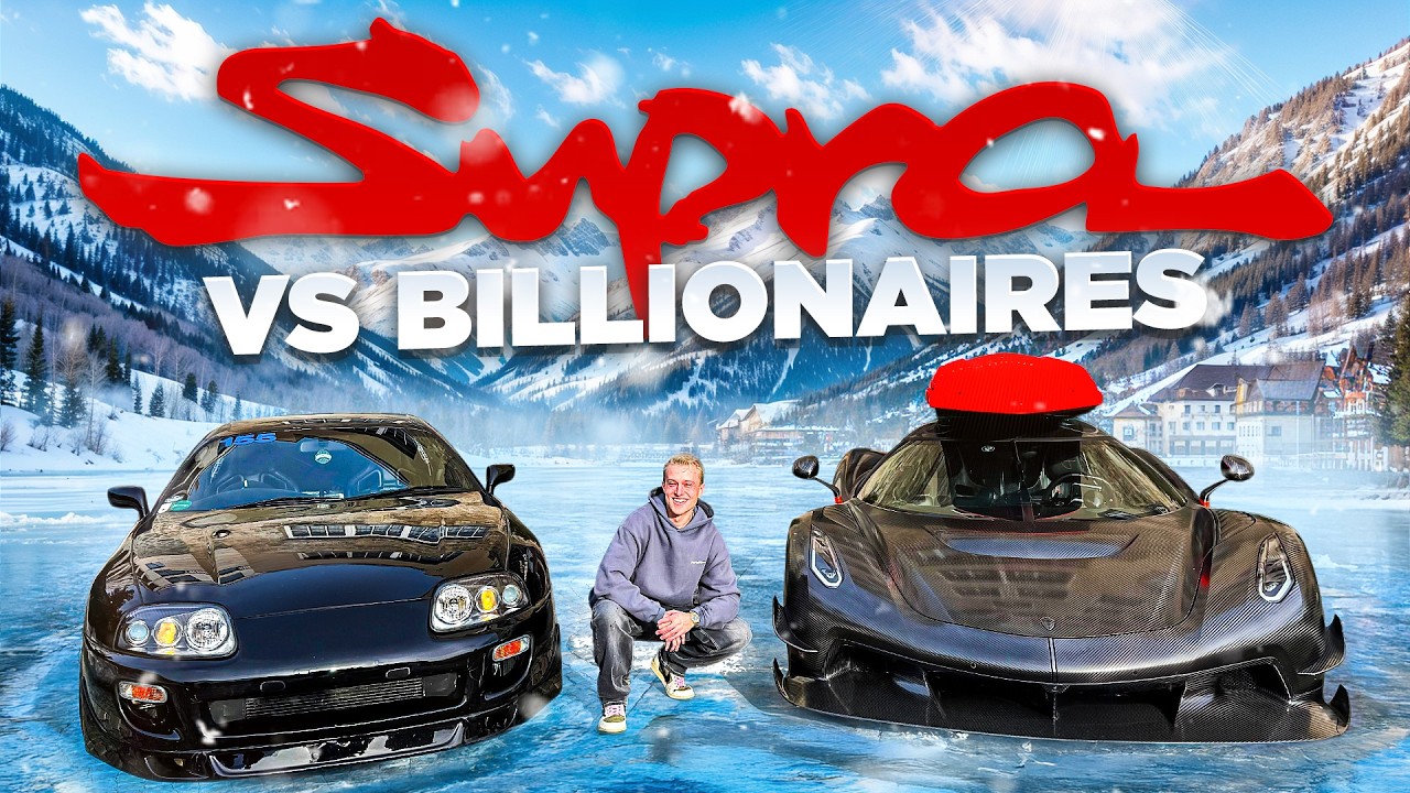 One Supra vs Millions in Supercars – 1000HP Beast Dominates Swiss Meet