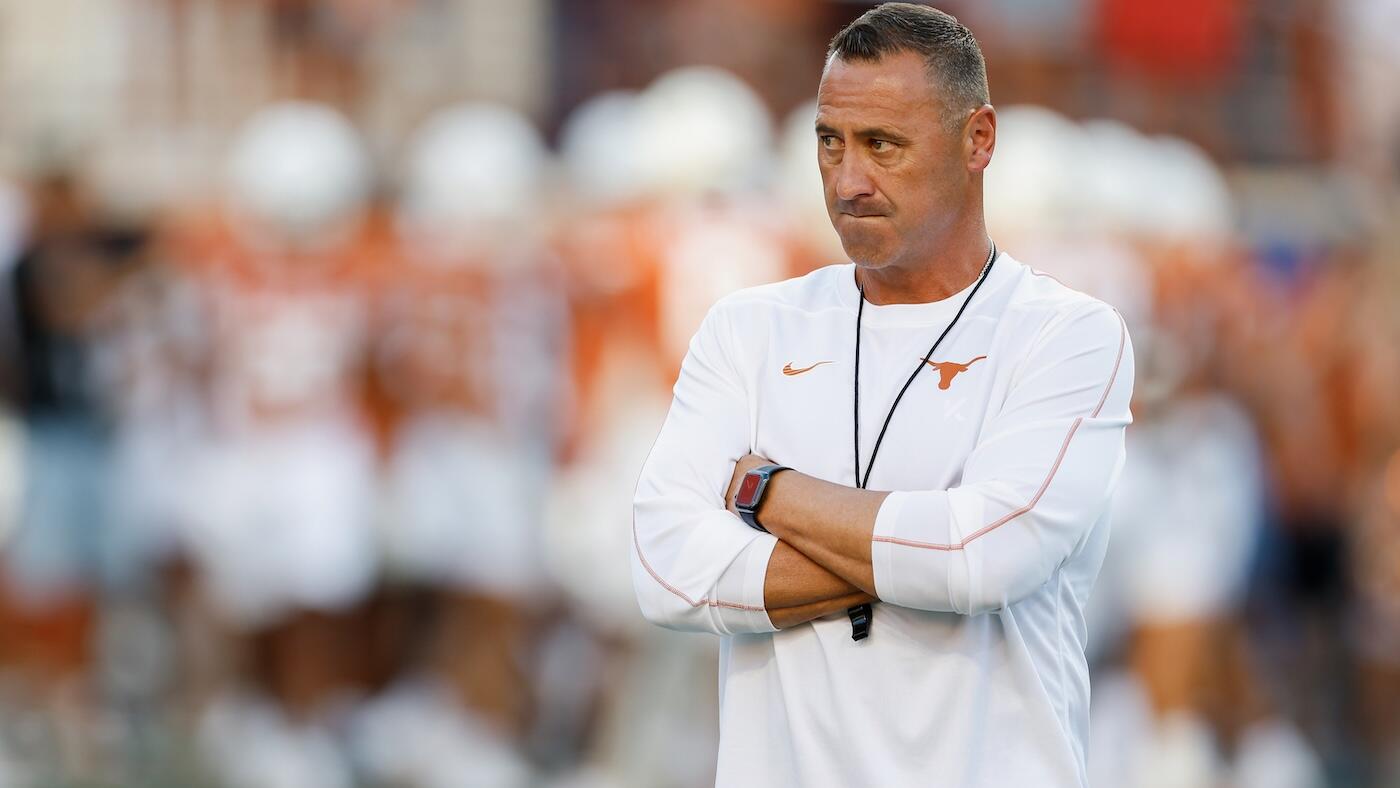 WATCH: Texas coach Steve Sarkisian takes stage at SEC Media Days to ...
