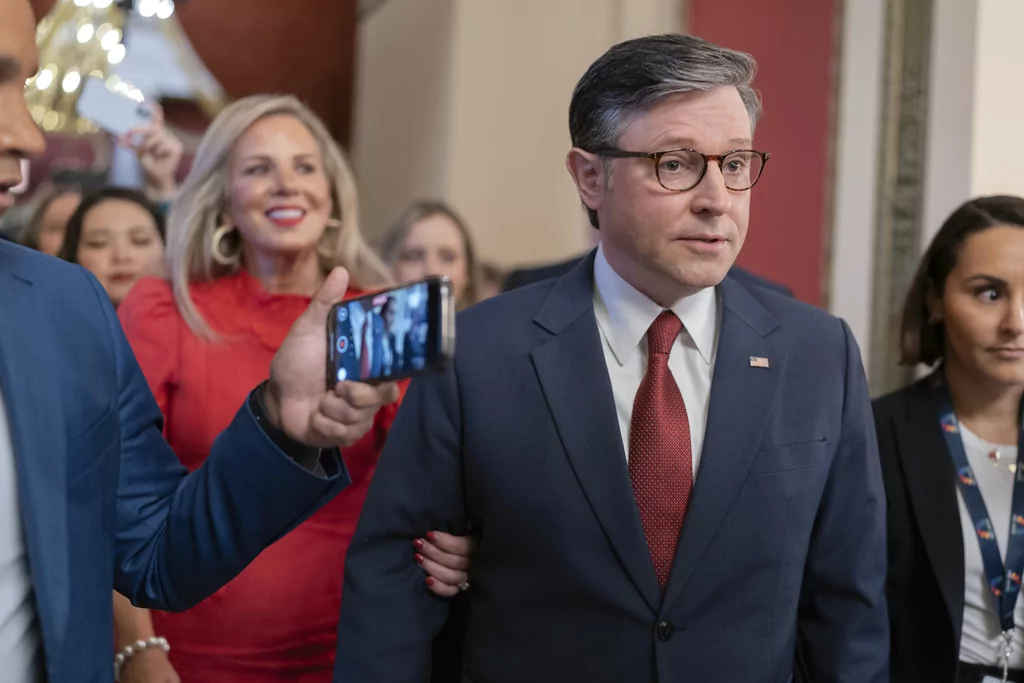 Mike Johnson calls for Pam Bondi to ‘come forward’ on Epstein