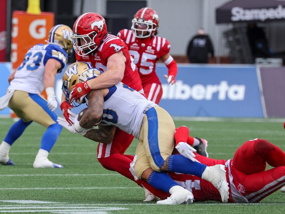 Stampeders stick with local linebacker Micah Teitz