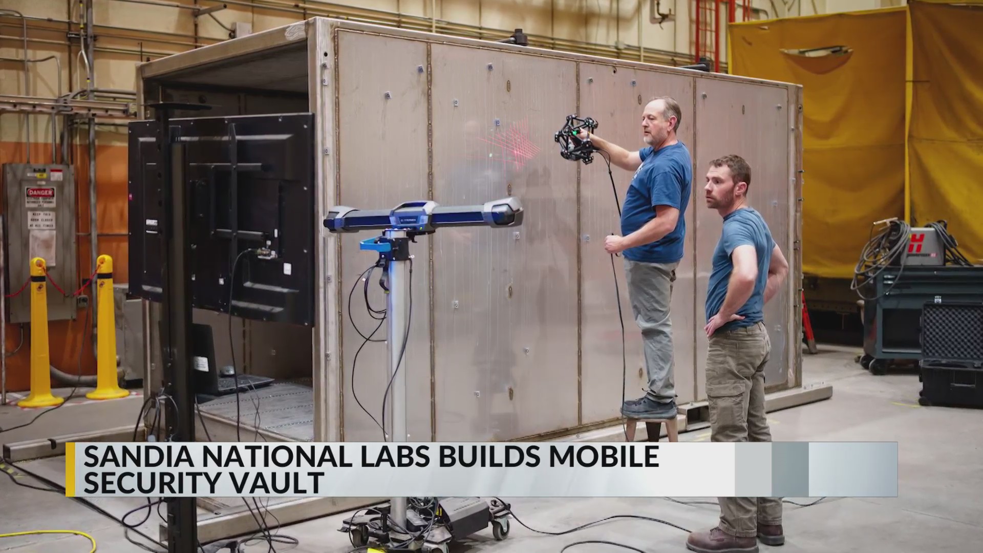 Sandia National Labs builds mobile high-security vault