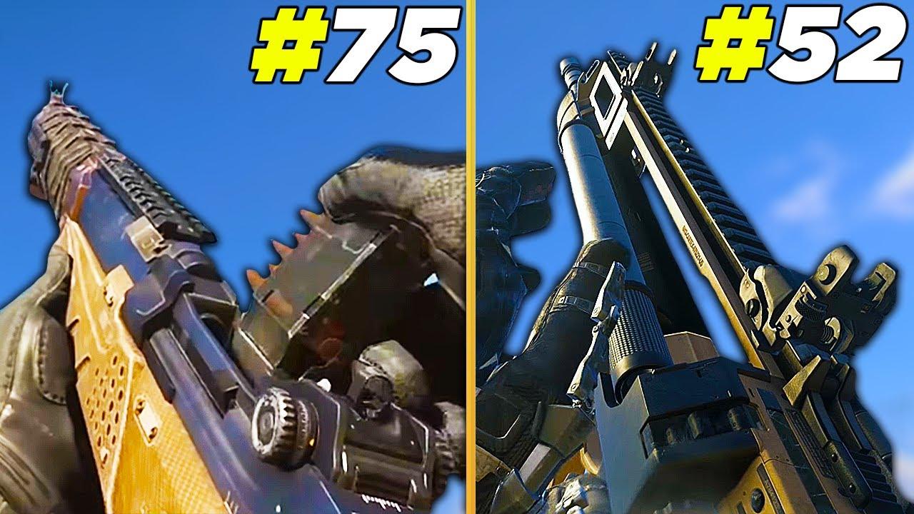 Ranking Every Assault Rifle In Cod History (worst To Best) Part 3