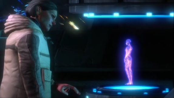 Halo Reach - What Does Cortana Actually Look Like In This Game?