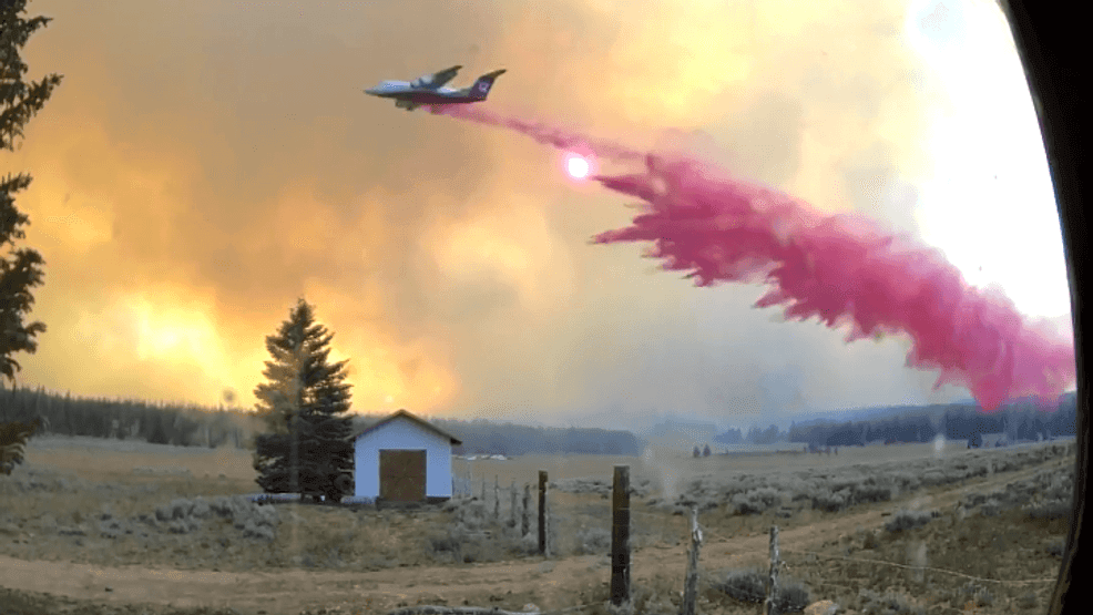 Cabin owner remains hopeful as Monroe Canyon Fire grows closer; prompts ...