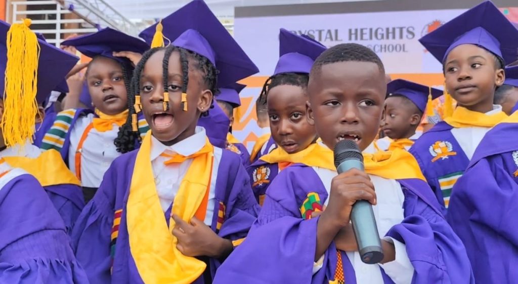 Over 200 pupils graduate at Crystal Heights International School