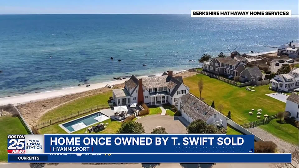 Cape Cod home once owned by Taylor Swift sold