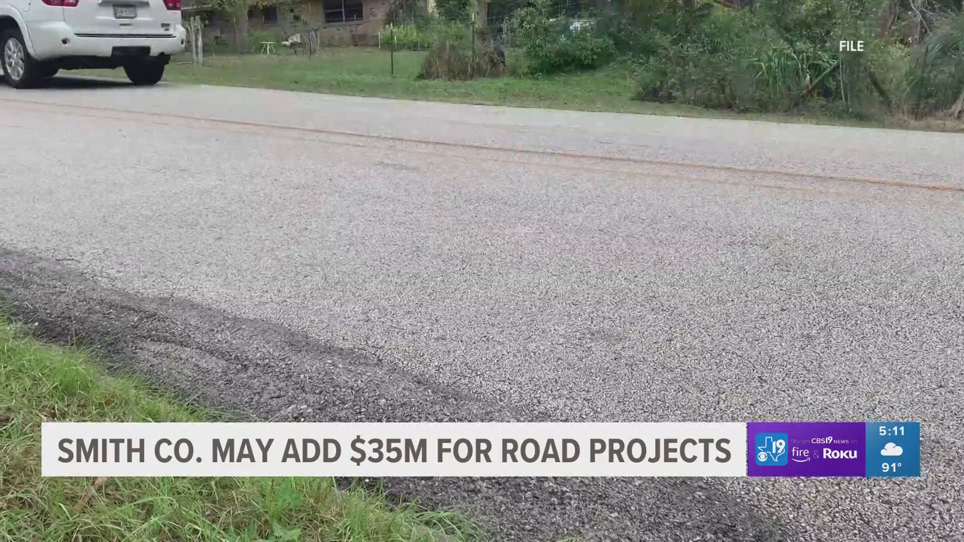Smith County may add $35 million for road projects
