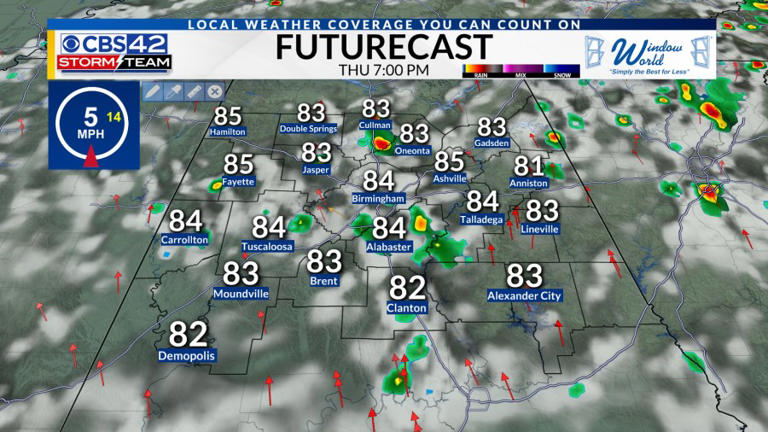 Weather Aware Wednesday for intense heat, Tracking Invest 93 in the ...