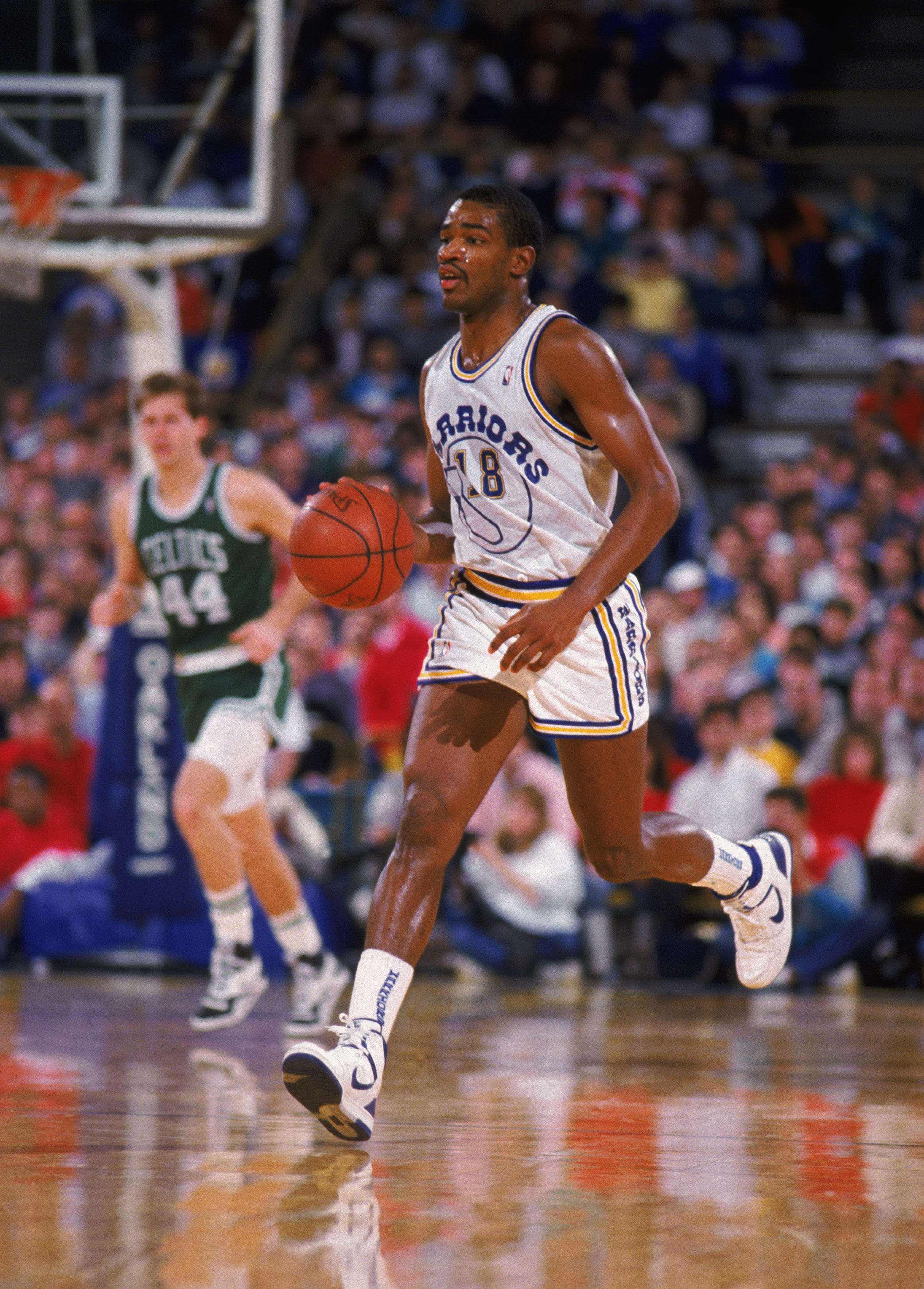 Golden State Warriors jersey history - No. 18 - Otis Smith (1987-89)