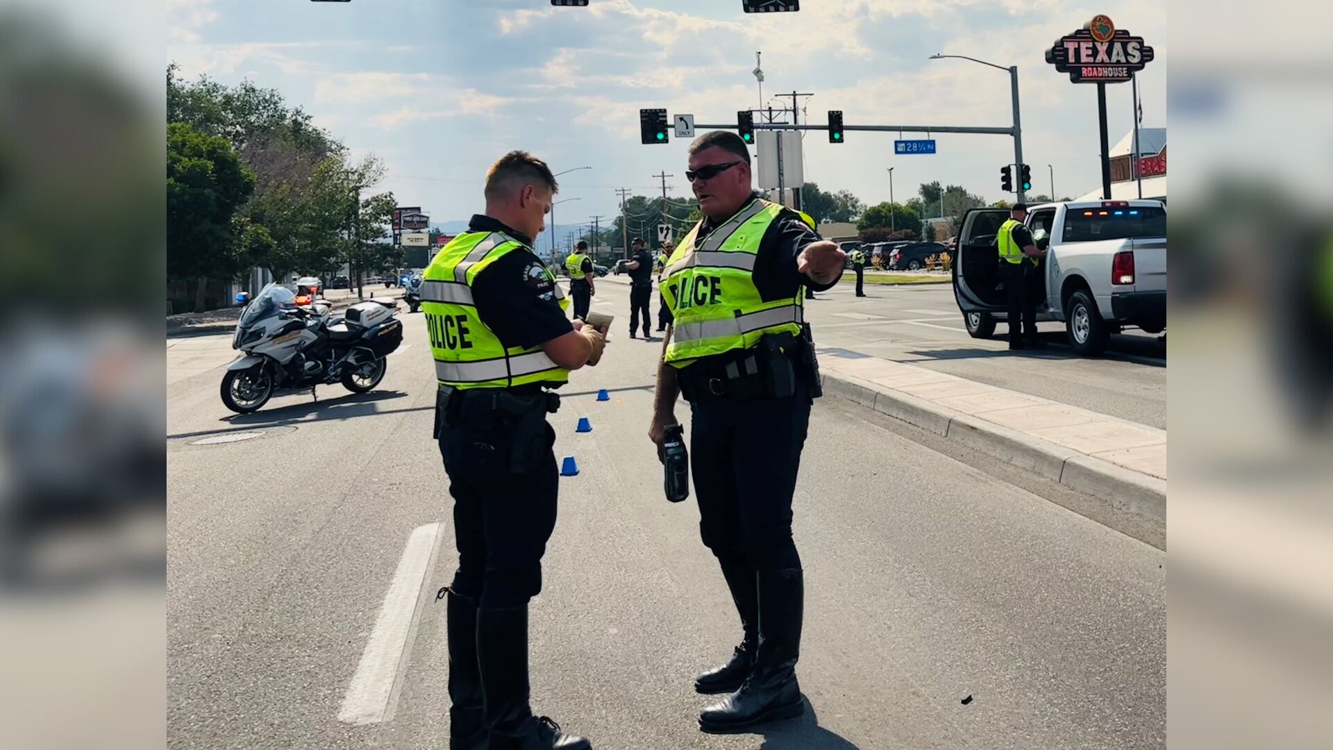 GJPD investigating vehicle vs pedestrian crash