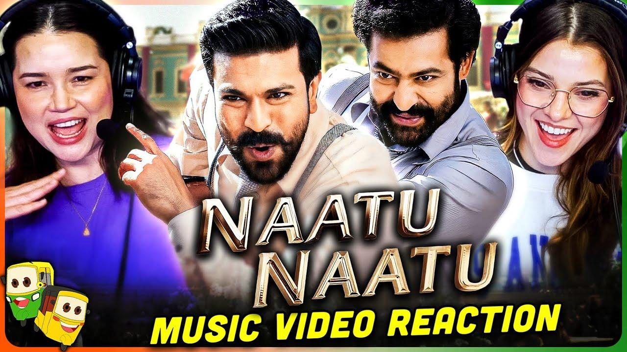 Naatu Naatu - Rrr Music Video Reaction! | Ram Charan | N. T. Rama Rao Jr.