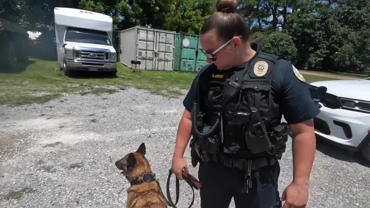 Officer Grace Hadley has become the first woman in Opelousas Police ...