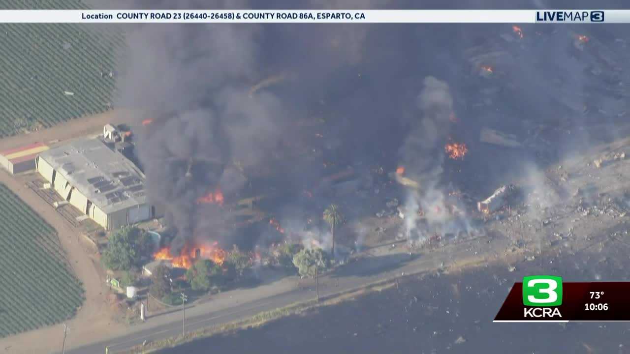 Pyrotechnic licenses suspended for operators connected with Esparto ...