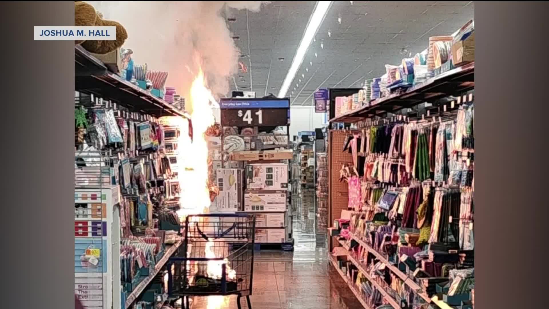 10-year-old boy in custody after Walmart fire in Franklin causes ...