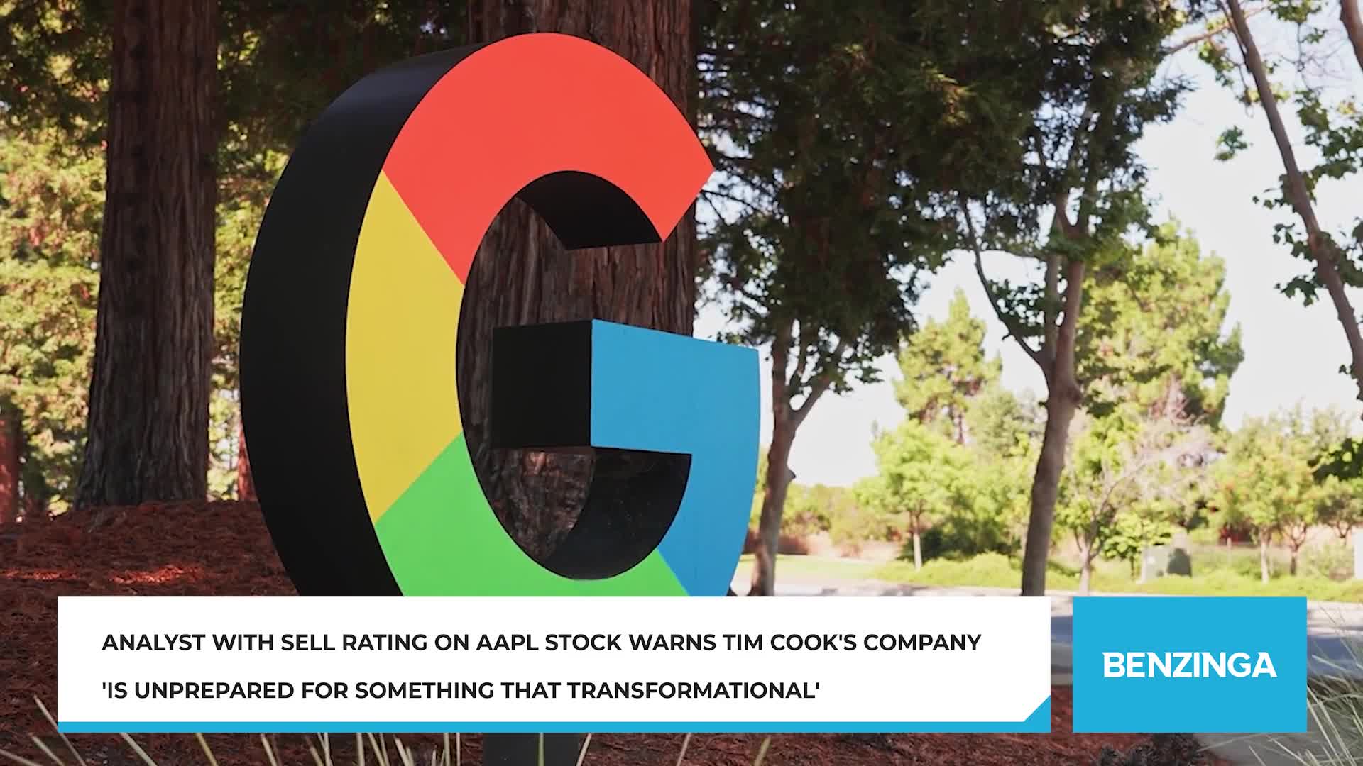 Analyst With Sell Rating On AAPL Stock Warns Tim Cook's Company 'Is ...