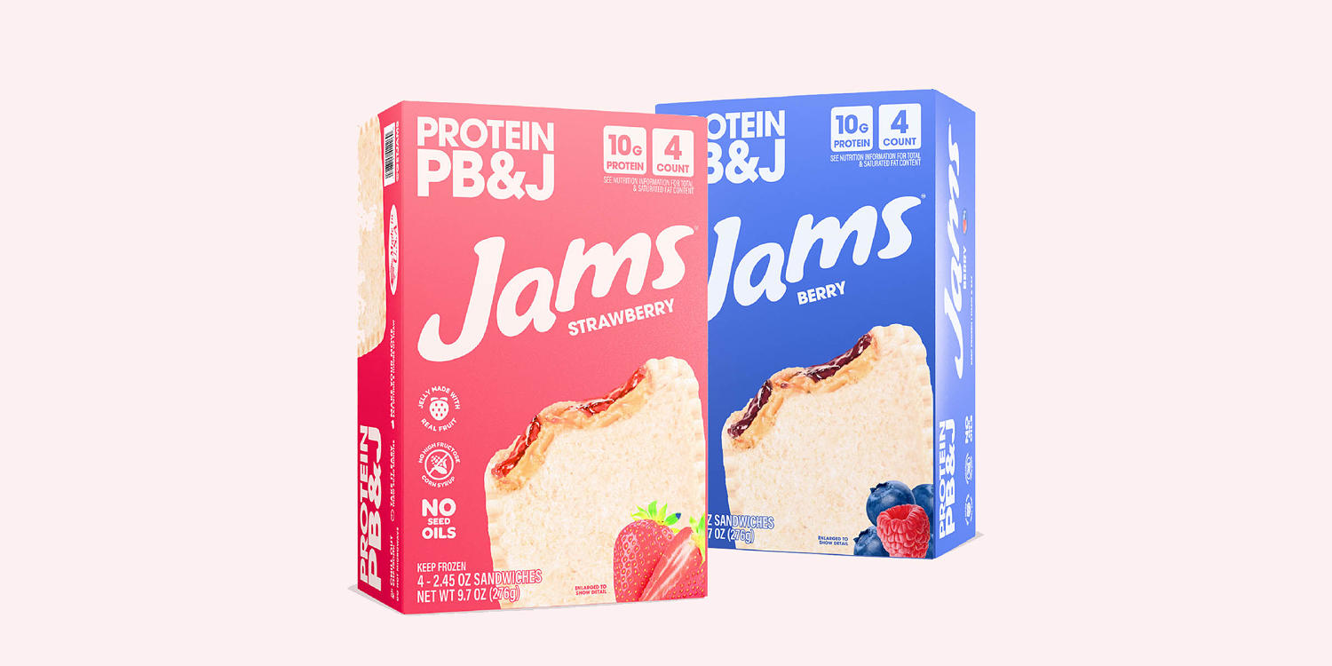 Jams Is the Peanut Butter and Jelly Sandwich for This Protein-Packed Moment