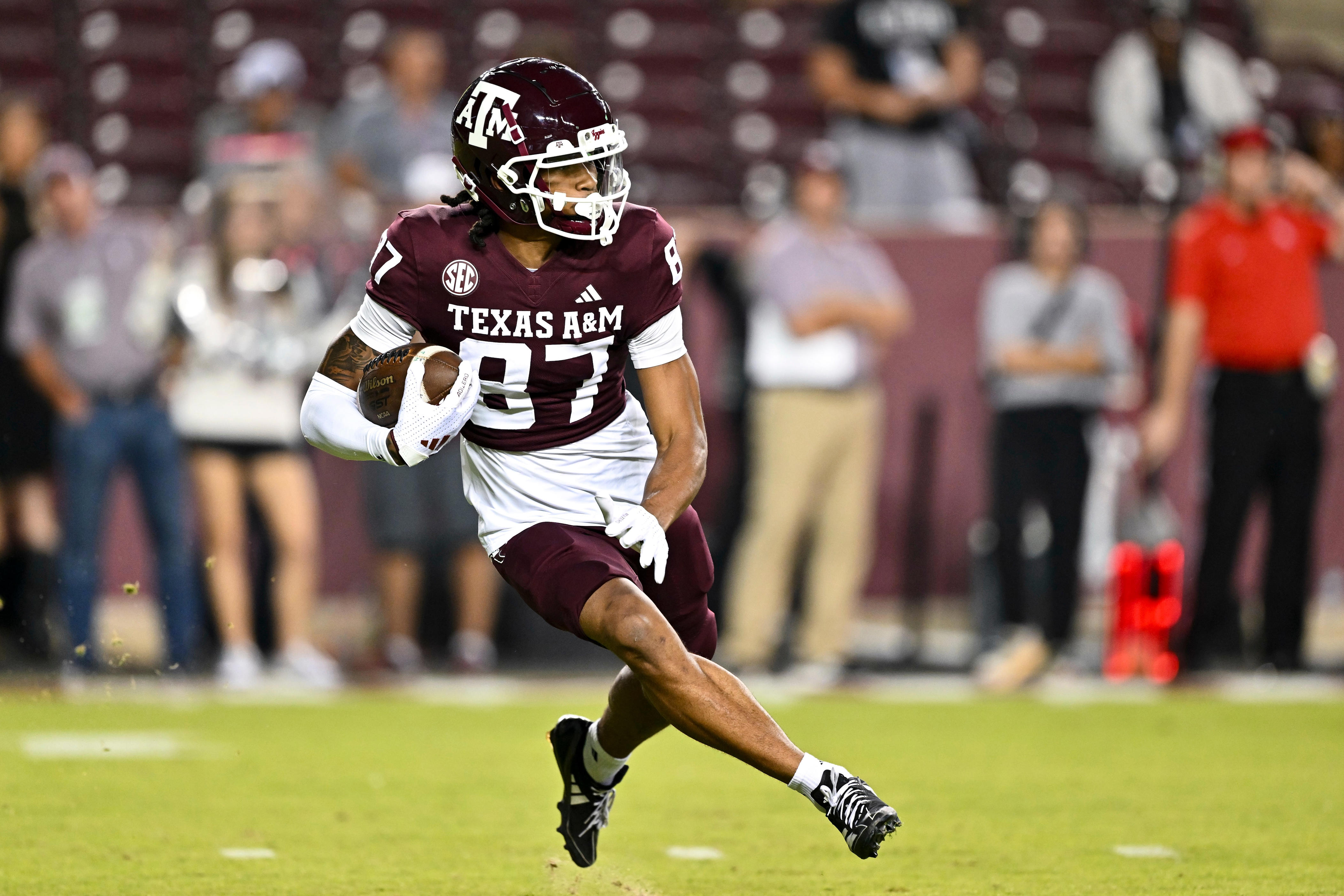 Previewing the 2025 season for Texas A&M WR Ashton Bethel-Roman with ...