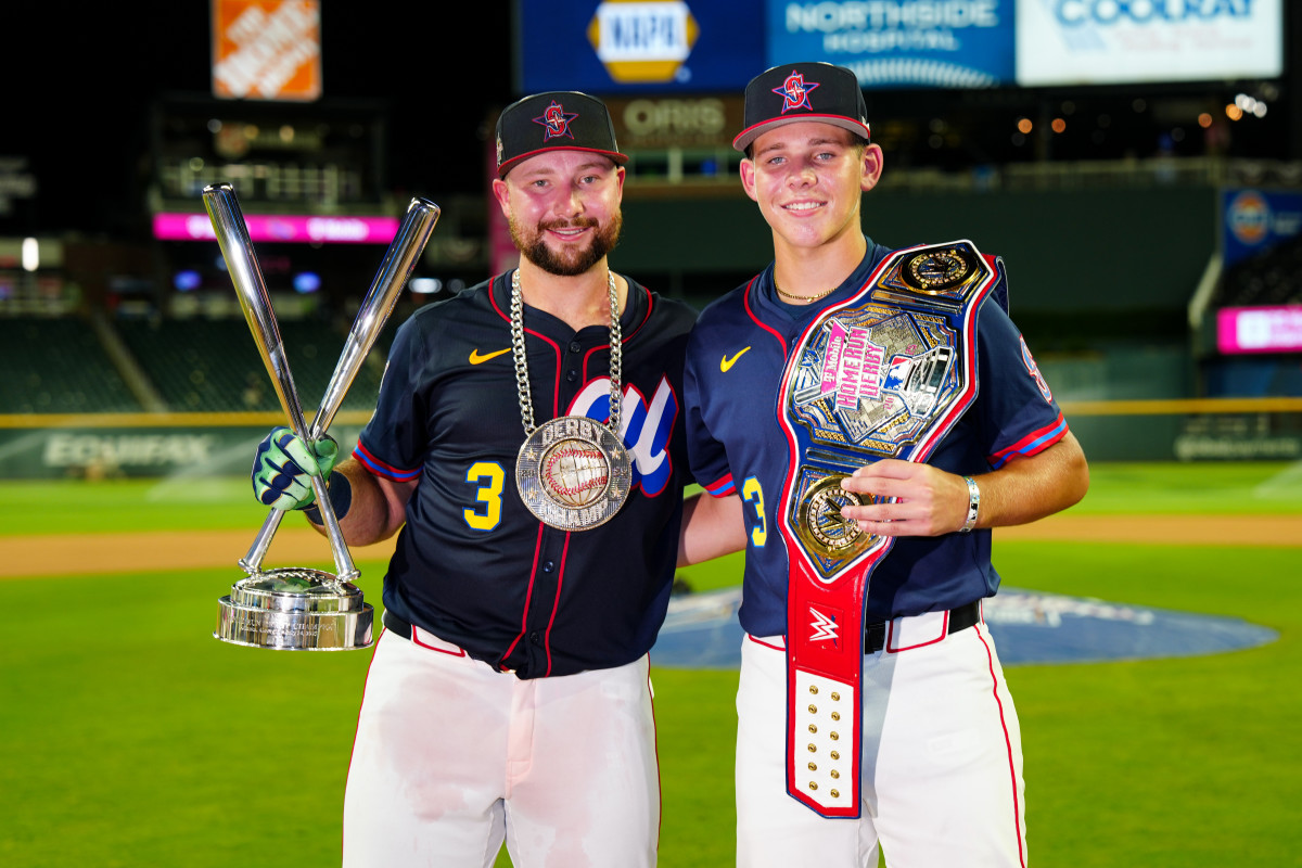 Cal Raleigh's Little Brother, Todd Jr., Steals the Show at MLB Home Run ...