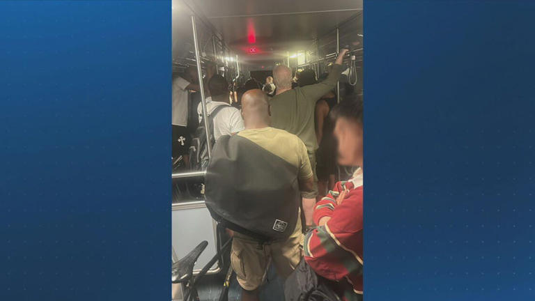 Nearly 500 passengers evacuated from MBTA train following downed wire ...