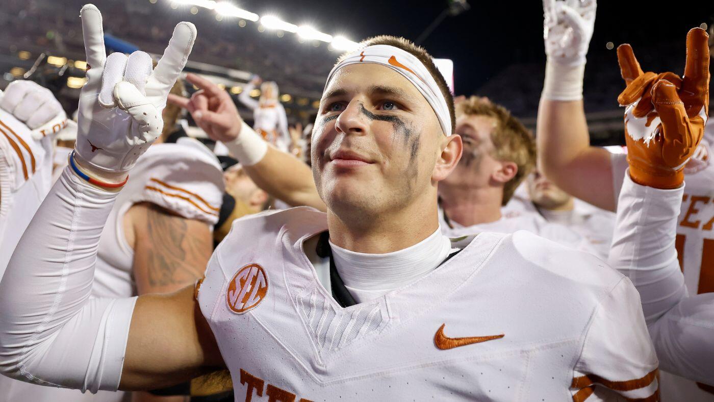 Texas safety Michael Taaffe honors Camp Mystic flood victims at SEC ...