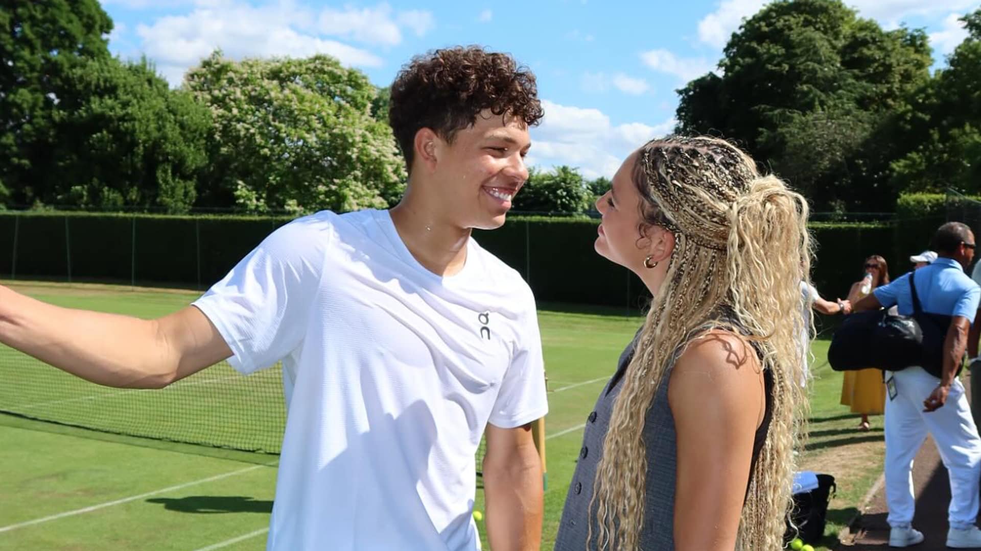 Trinity Rodman shares PDA moments with Ben Shelton