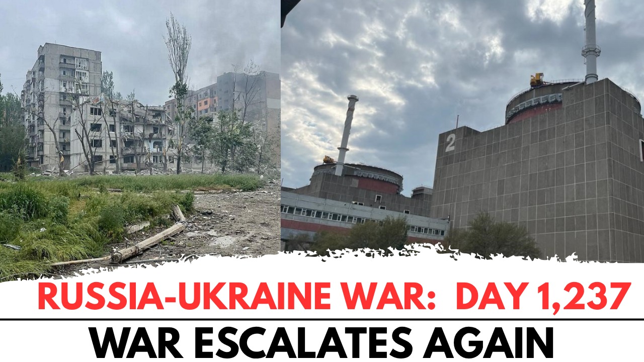 Russia-Ukraine war: List of key events, day 1,237