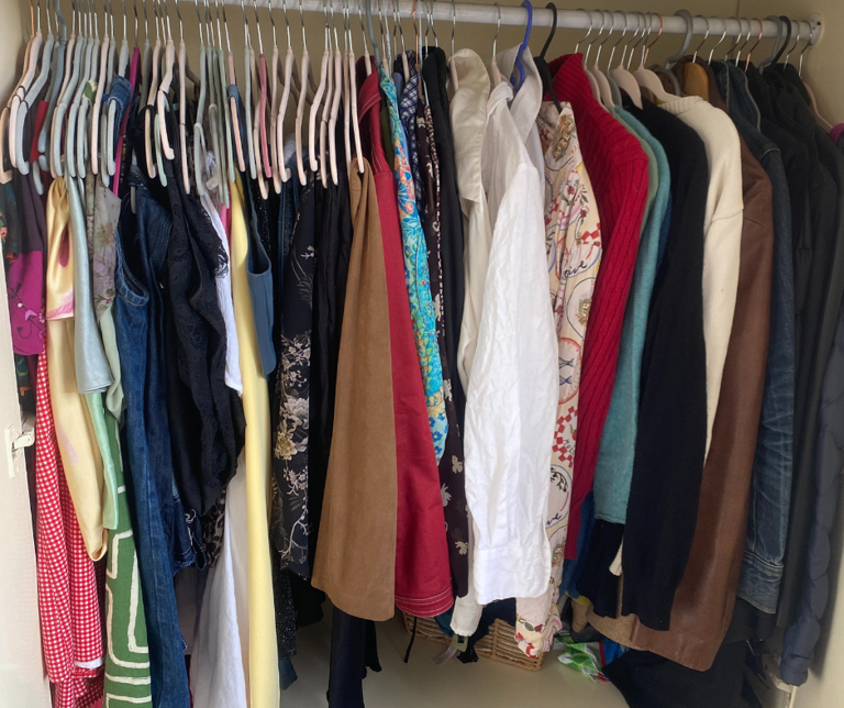 I colour coded my wardrobe and it’s transformed how I dress