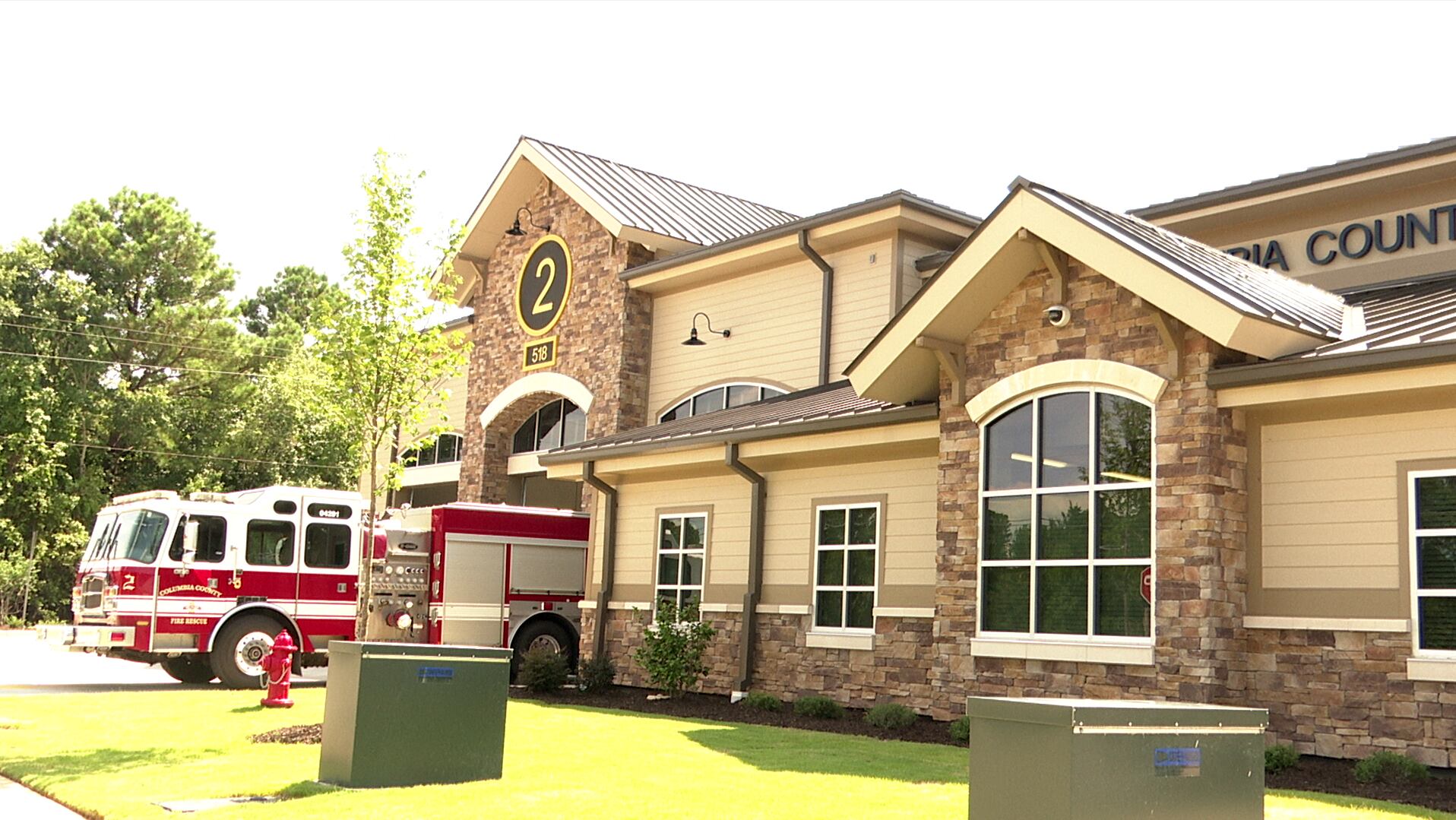 Columbia County Fire Station 2 back in service with new look