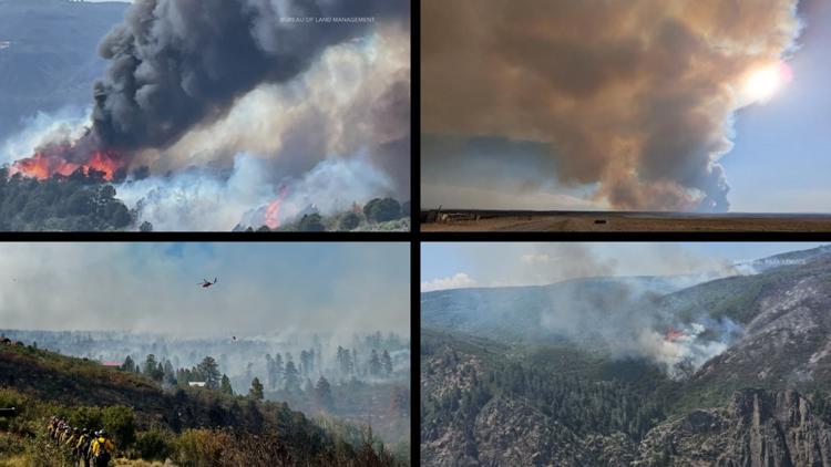 Here are all the wildfires burning in Colorado